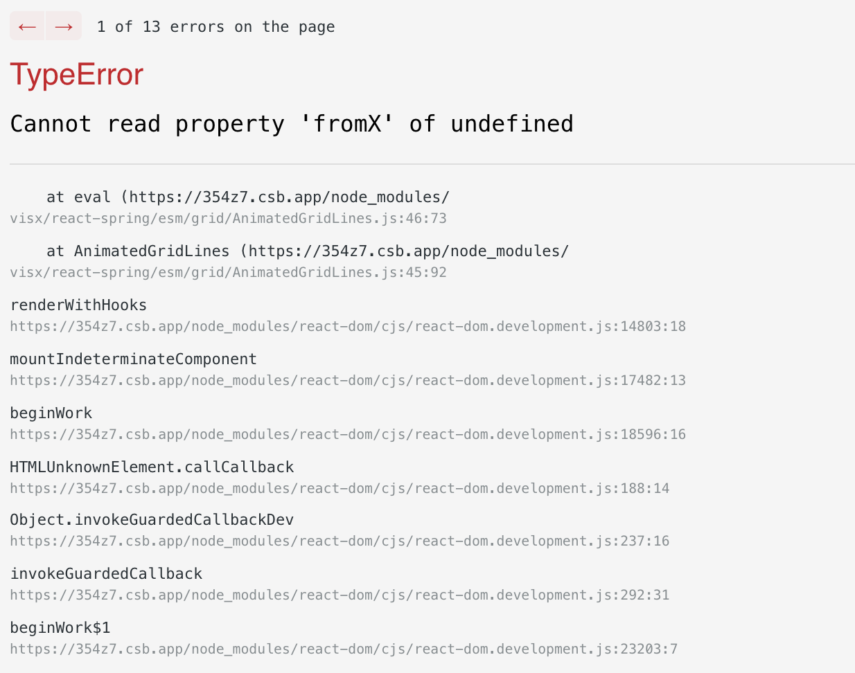 codesandbox.io is failing · Issue #1287 · airbnb/visx · GitHub