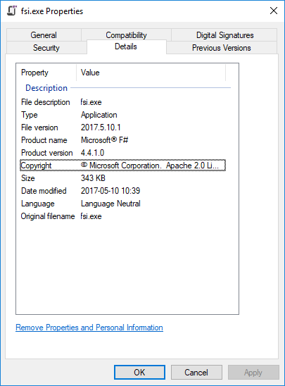 FSI 4.1 won't start; fails to load System.Runtime 4.1.0.0 (and a bunch ...