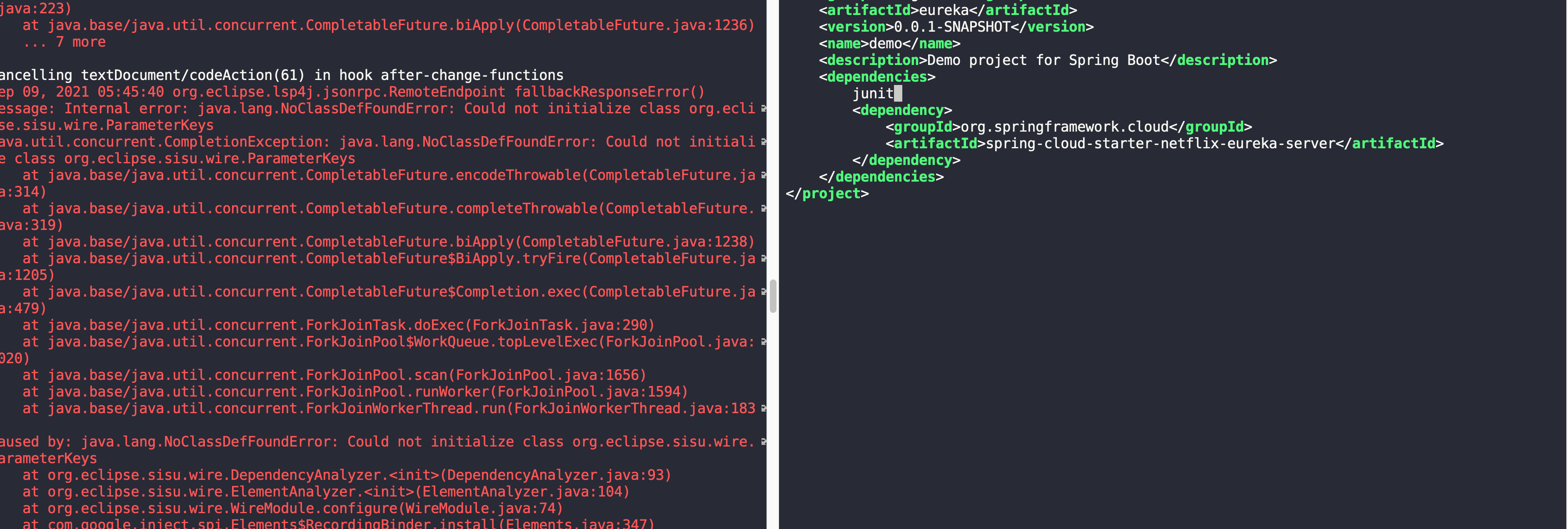 interation lemminx-maven in emacs'lsp-mode . maven's settings cannot ...