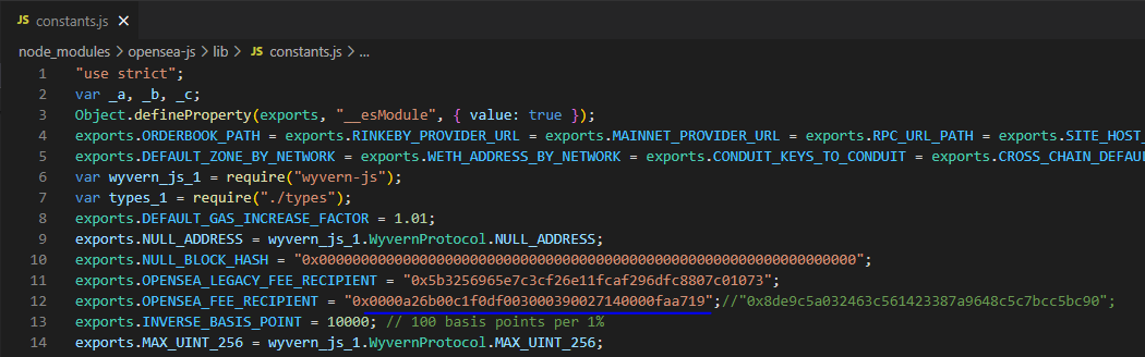 API Error 400 : OpenSea fees are required to post this order. · Issue #697 · ProjectOpenSea ...