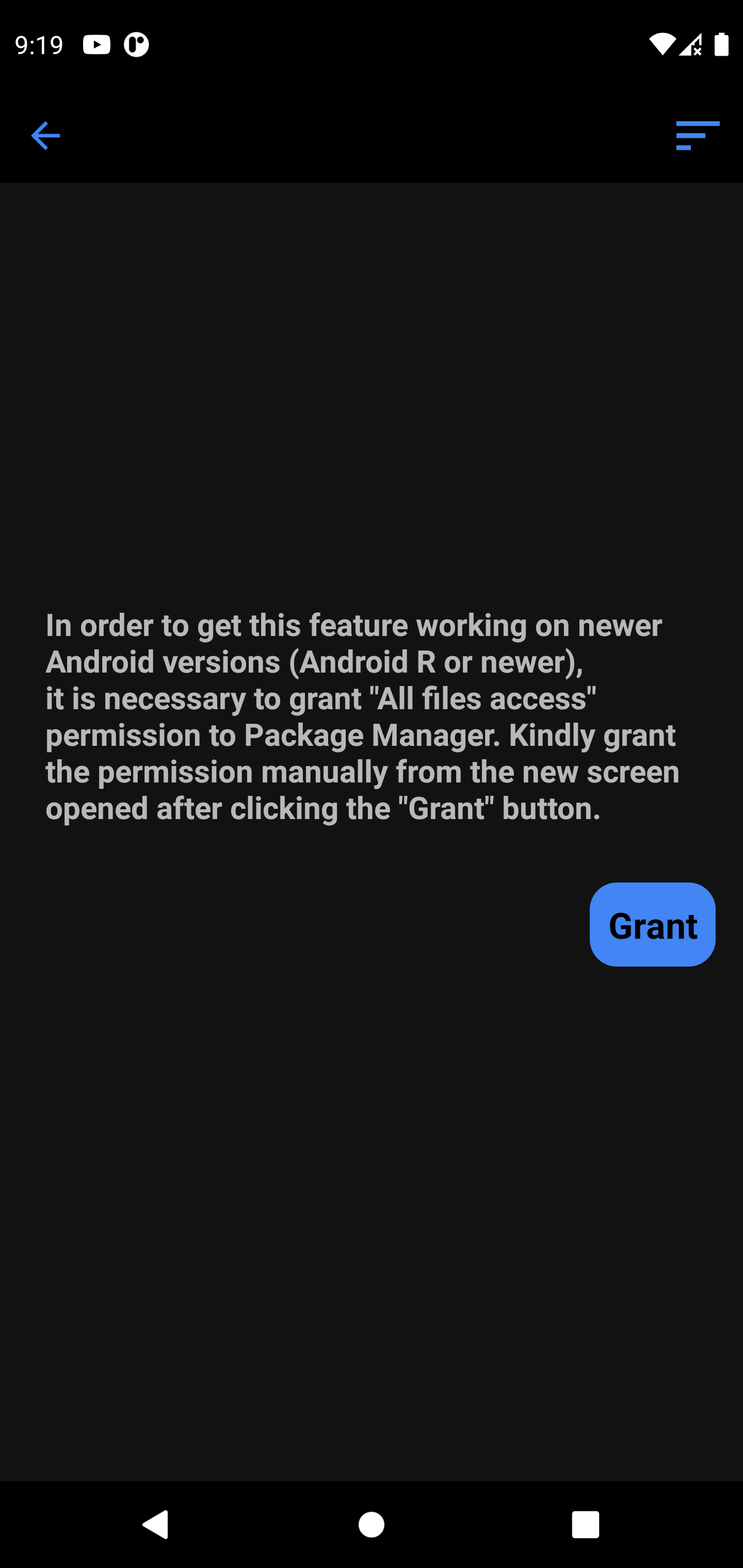 Appearance of app windows · Issue #55 · SmartPack/PackageManager · GitHub