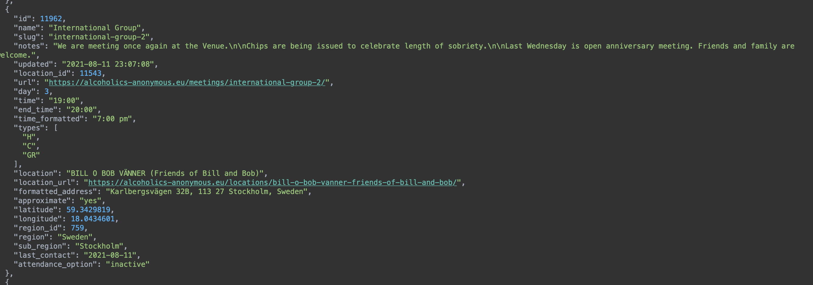 "Able to attend in person" not saving · Issue #497 · code4recovery/12-step-meeting-list · GitHub