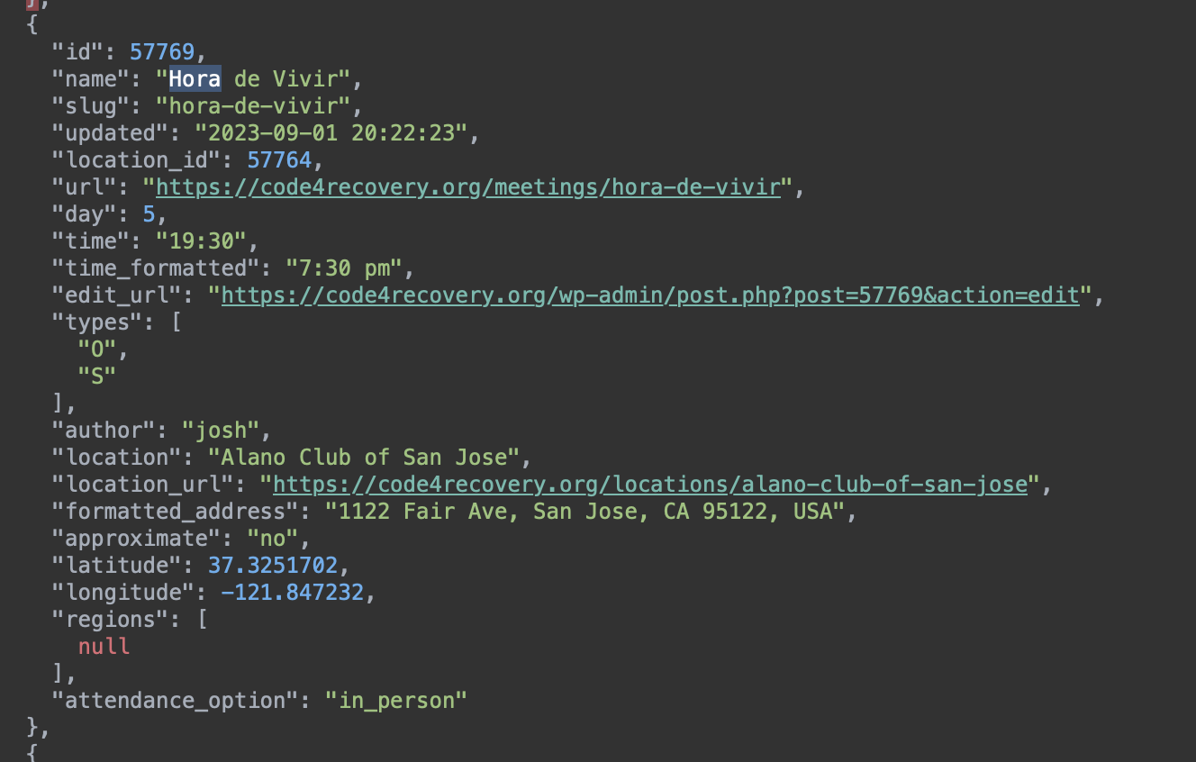 when region is not set, regions should not be [ null ] · Issue #1210 · code4recovery/12-step ...