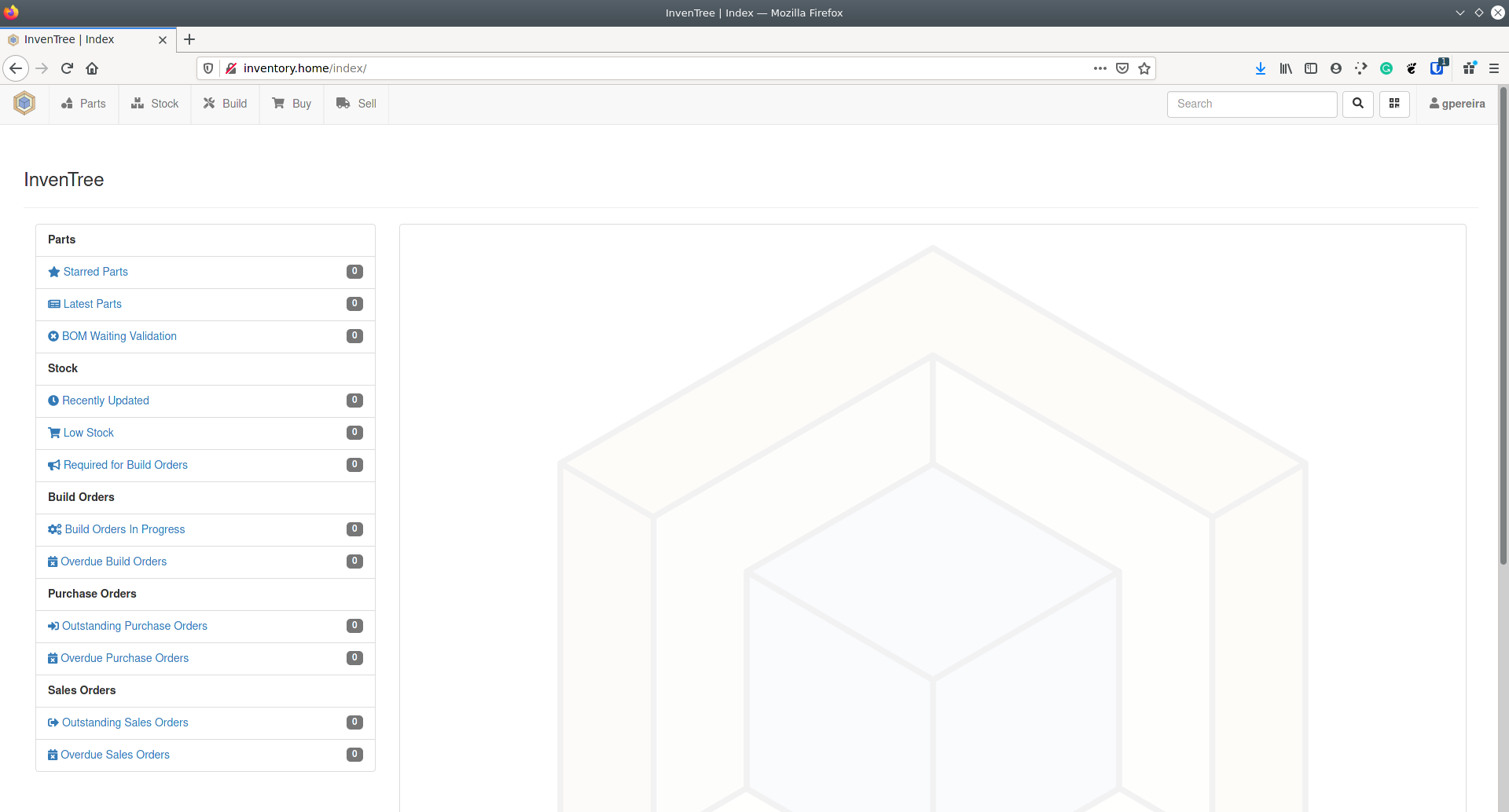 Page broken when Debug set to False · Issue #1396 · inventree/InvenTree ...