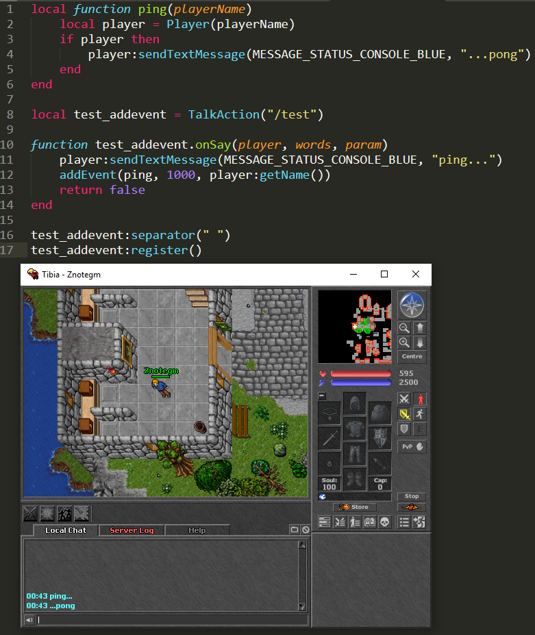 AddEvent Question · Issue #2680 · otland/forgottenserver · GitHub