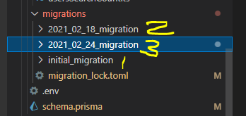Is it important that the order of migration folders? · prisma prisma · Discussion #6161 · GitHub