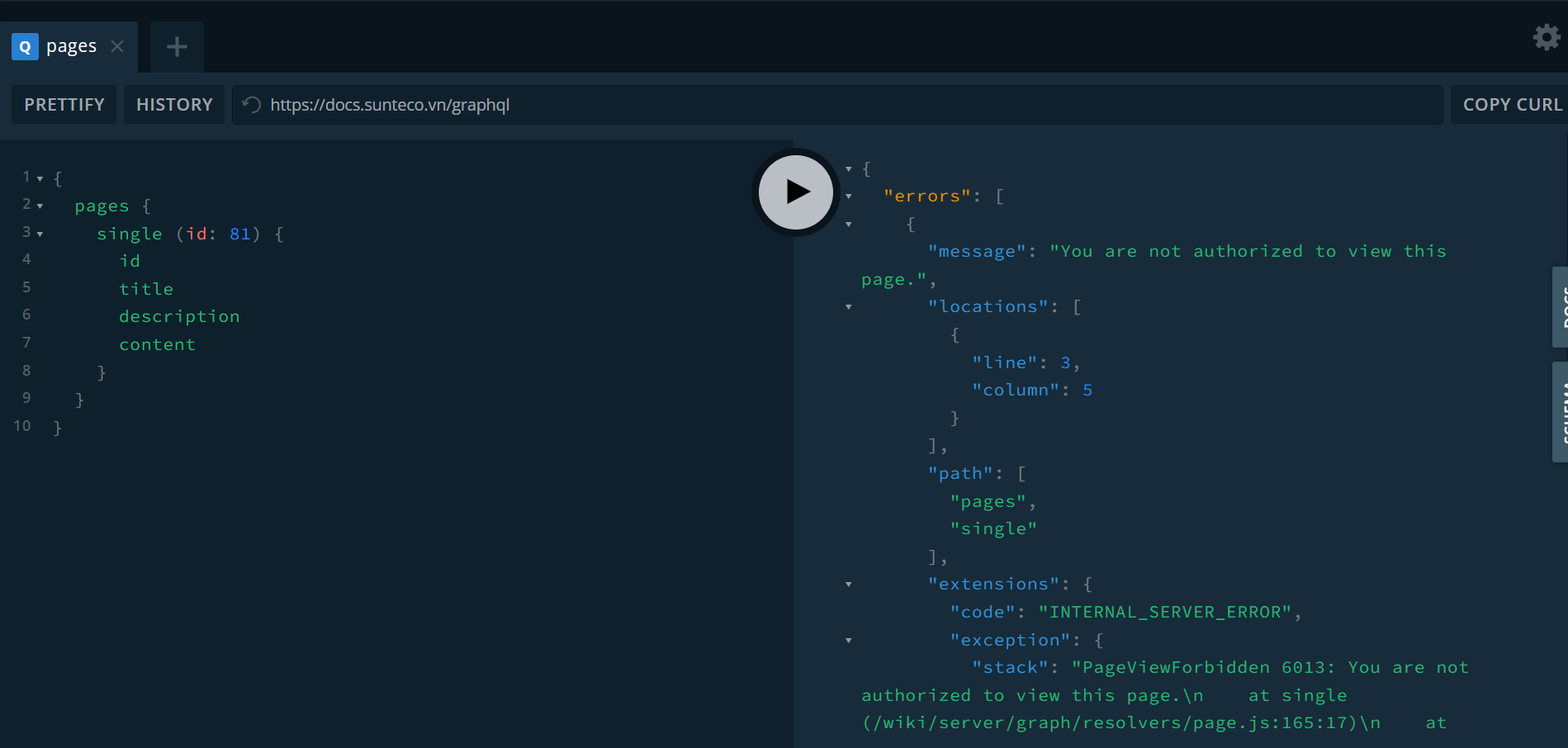 Disable Graphql · Requarks Wiki · Discussion 5998 · Github