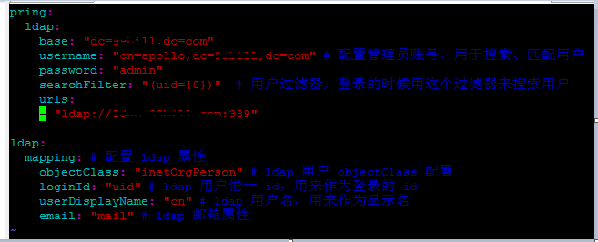 LDAP登录问题 · Issue #1859 · apolloconfig/apollo · GitHub