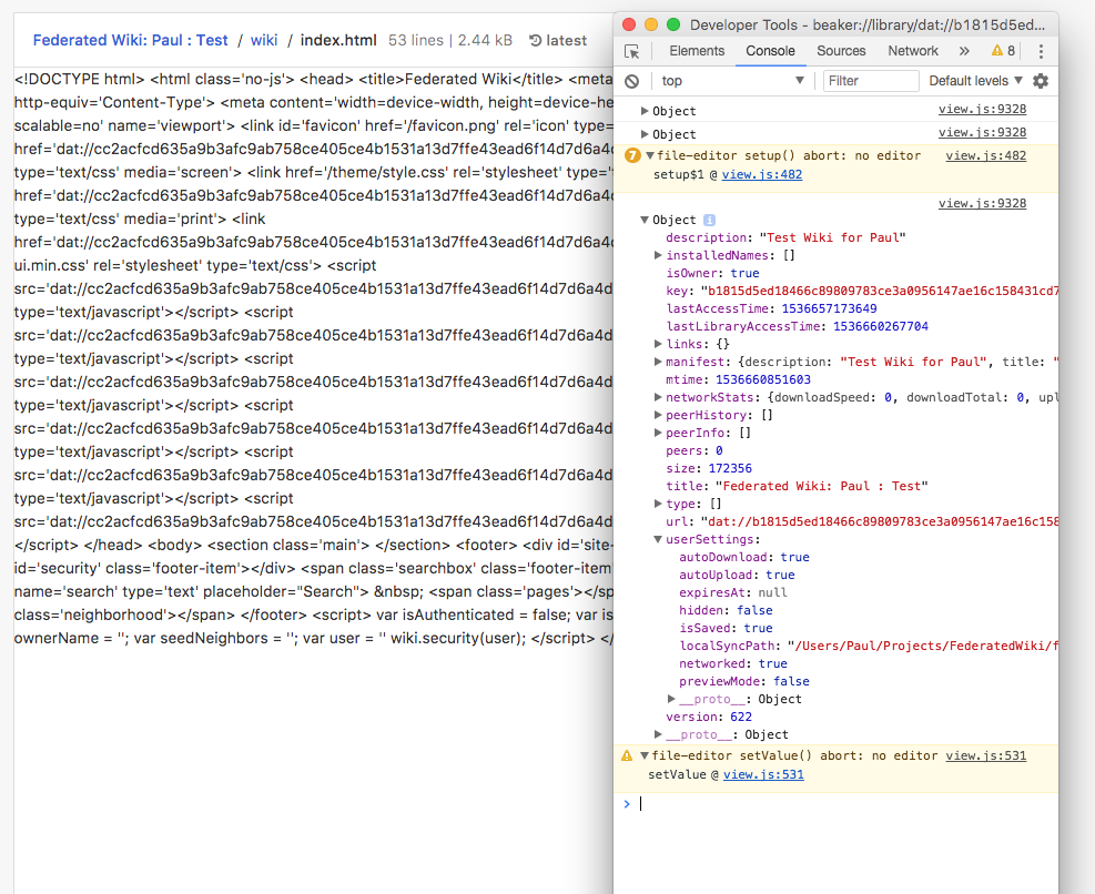 File Editor Problem After Saving File · Issue 1144 · Beakerbrowser Beaker · Github