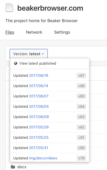 Make an editable copy not copying contents · Issue #1265 · beakerbrowser/beaker · GitHub