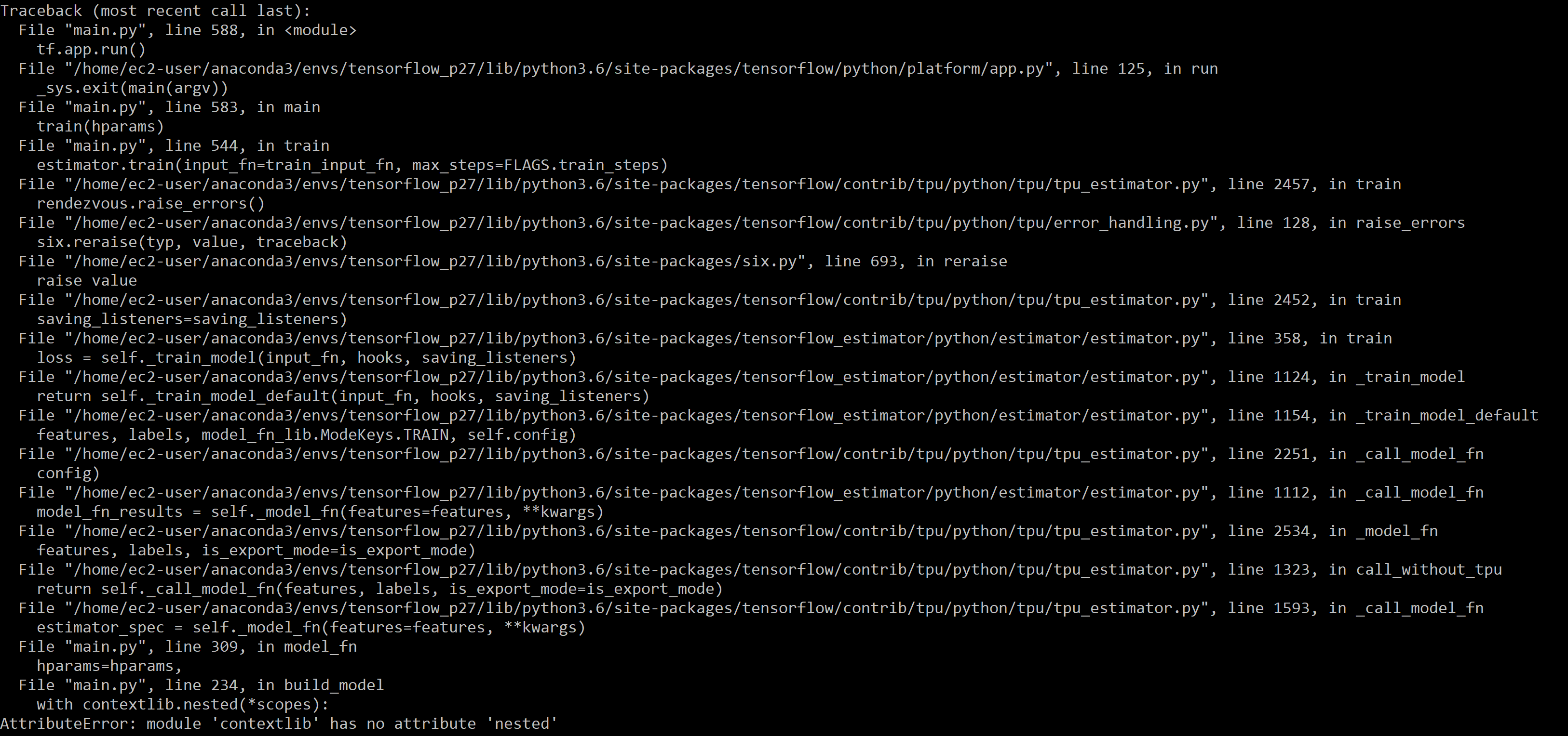 Running in Python 3.6 and 2.7 causes contextlib error · Issue #50 ...