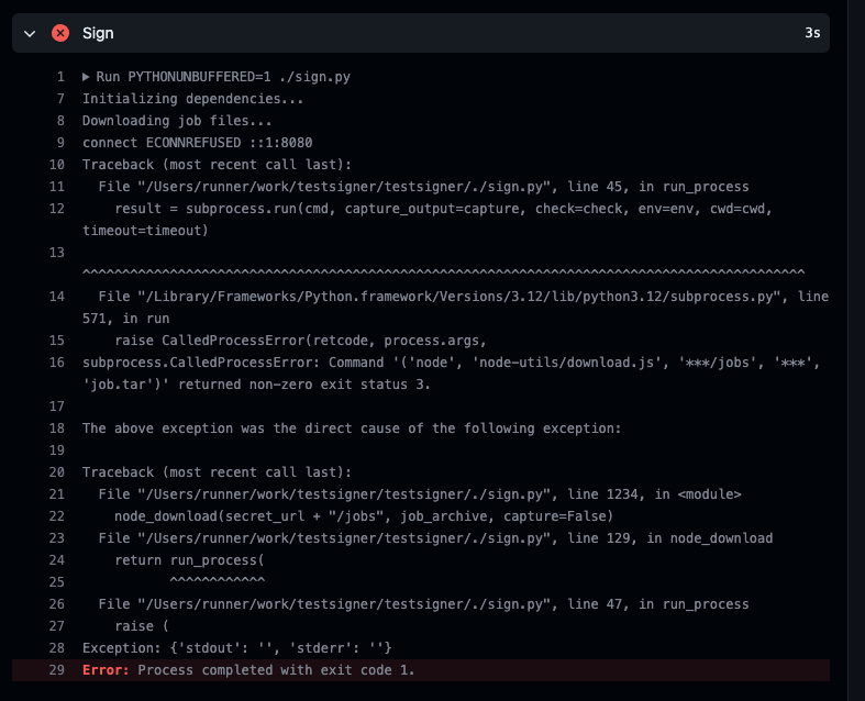Failed CI · Issue #375 · SignTools/SignTools · GitHub