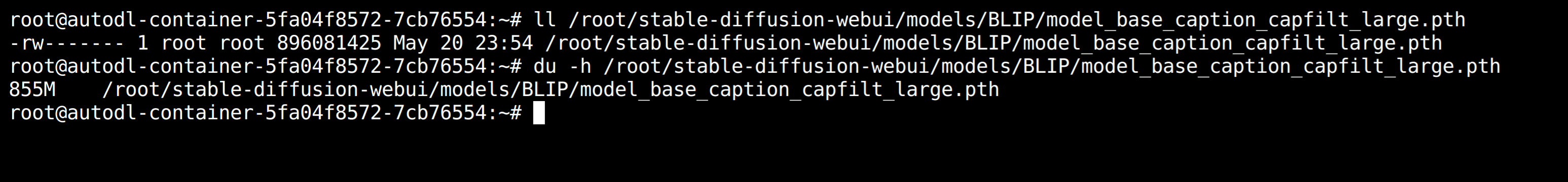 load checkpoint from BLIP/model_base_caption_capfilt_large.pth is so slow · AUTOMATIC1111 stable ...