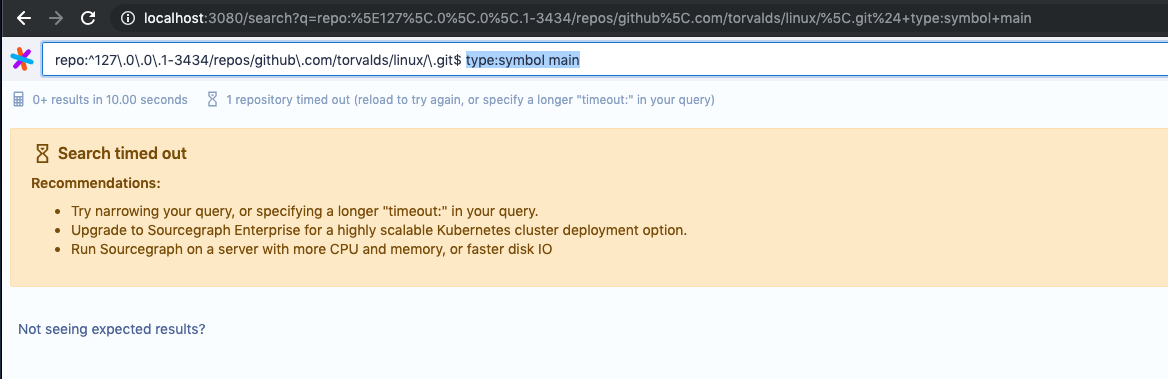symbol search slow at scale · Issue #3534 · sourcegraph/sourcegraph-public-snapshot · GitHub