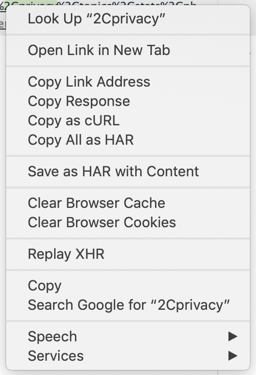 Copy as cURL and other network options · Issue #406 · facebook/flipper · GitHub