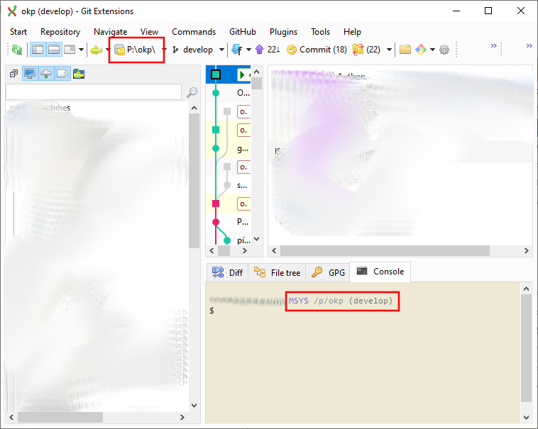 The Console Tab Not Shows Git Folder · Issue 10221 · Gitextensionsgitextensions · Github