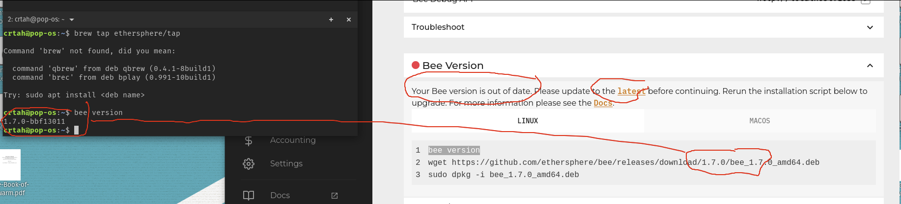 Bee dashboard suggest I update but I already have the version it suggests · Issue #538 ...
