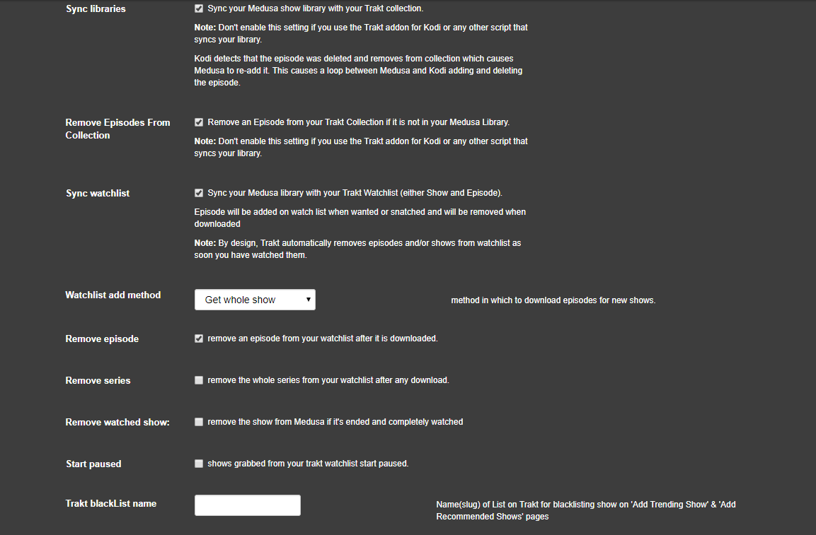 Need help setting up Trakt pls · Issue #2926 · pymedusa/Medusa · GitHub