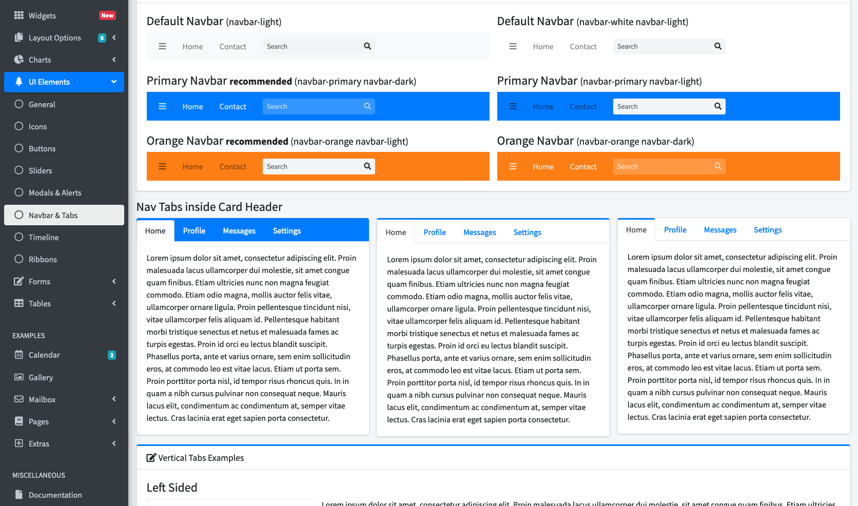 Nav Tab Styles Issue 2280 ColorlibHQ AdminLTE GitHub