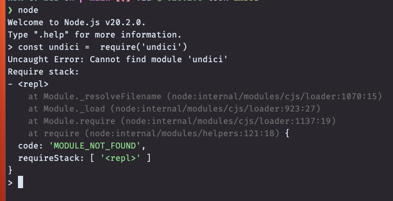Fetch Vs Undicifetch · Nodejs Undici · Discussion 2115 · Github