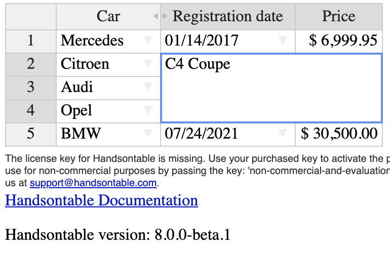 The wrong data in merge cells after the hidden column and additionally ...