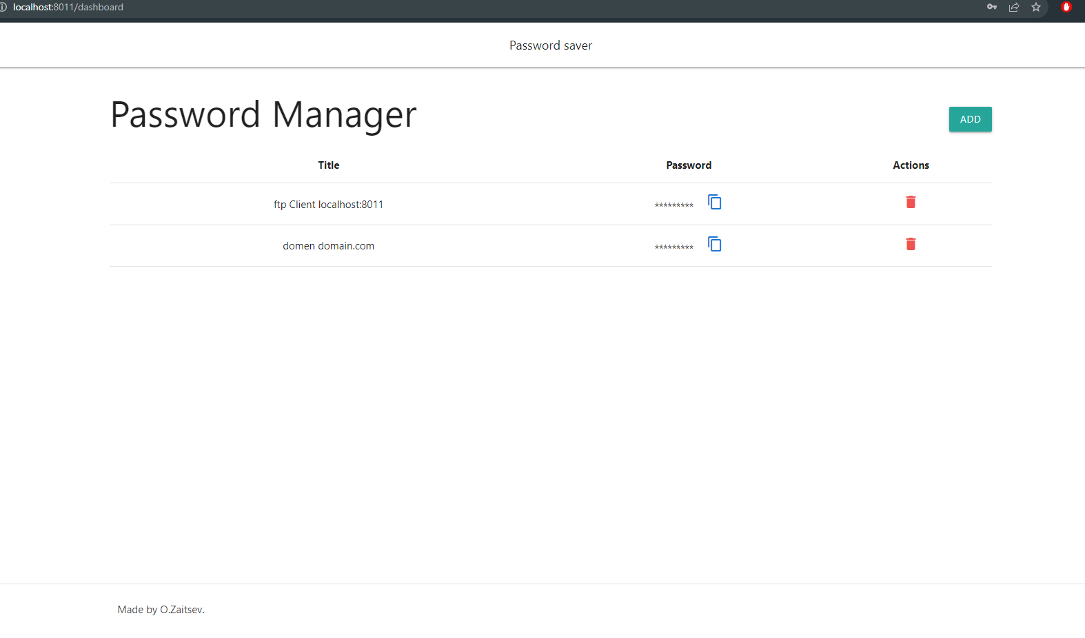GitHub - bbnbb/password-app-iris-db