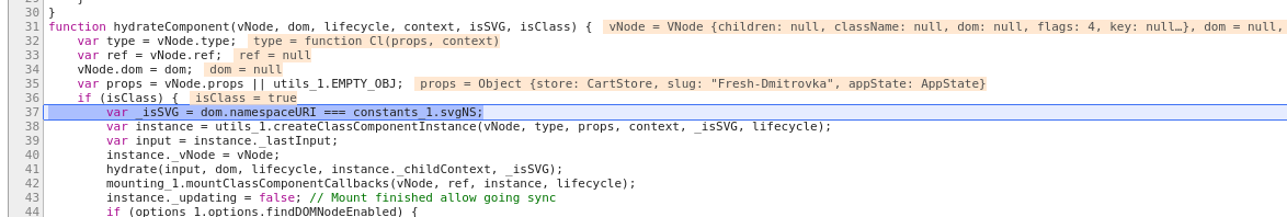 Exception in hydration · Issue #1132 · infernojs/inferno · GitHub