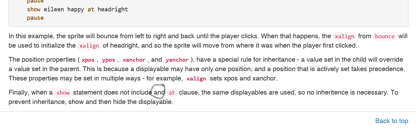Typo Renpy Doc · Issue 3127 · Renpyrenpy · Github 2938