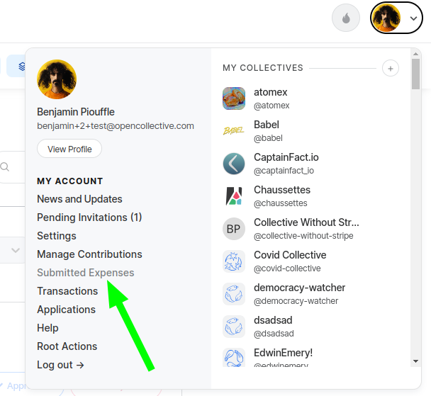Feature: Manage pending Expenses and Charges · Issue #5431 · opencollective/opencollective · GitHub