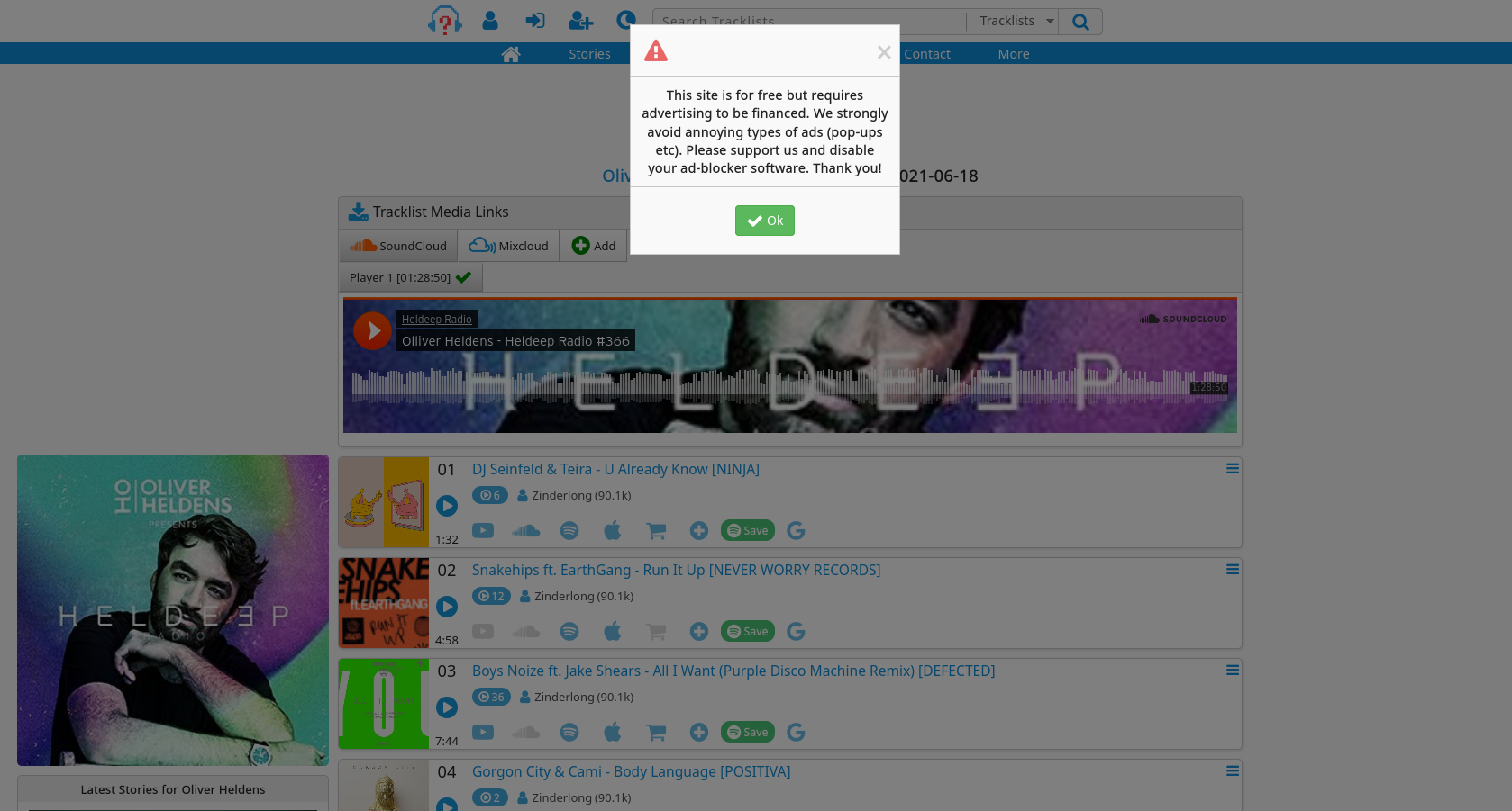 1001tracklists.com adblock warning message · Issue #9453 · uBlockOrigin/uAssets · GitHub