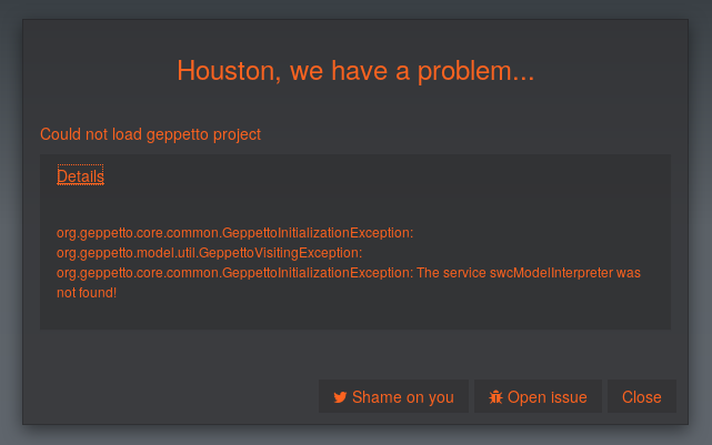 SWC interpreter missing in live? · Issue #248 · OpenSourceBrain/geppetto-osb · GitHub