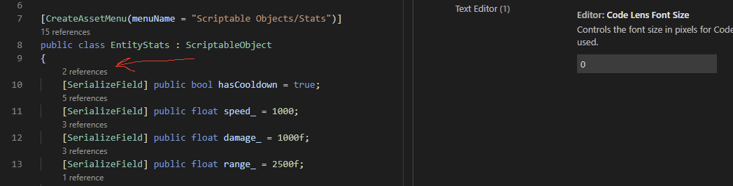 Code Lens has wrong spacing with default editor.codeLensFontSize value ...