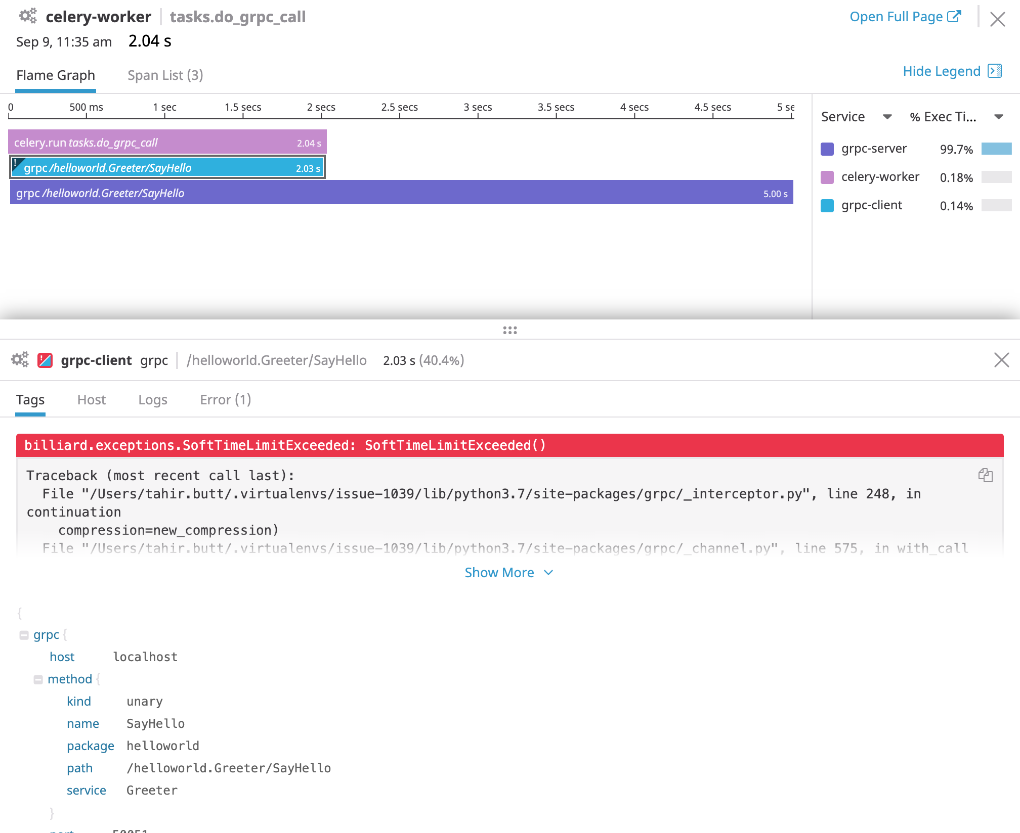 GRPC patching incorrectly handles arbitrary exceptions · Issue #1039 ...
