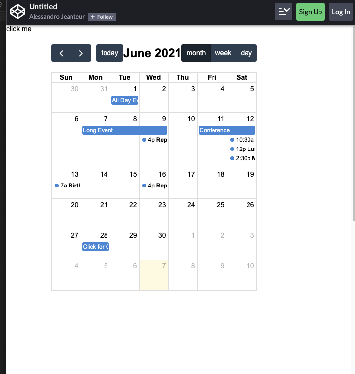 Resizing window when Calendar is hidden causes it to collapse to zero ...