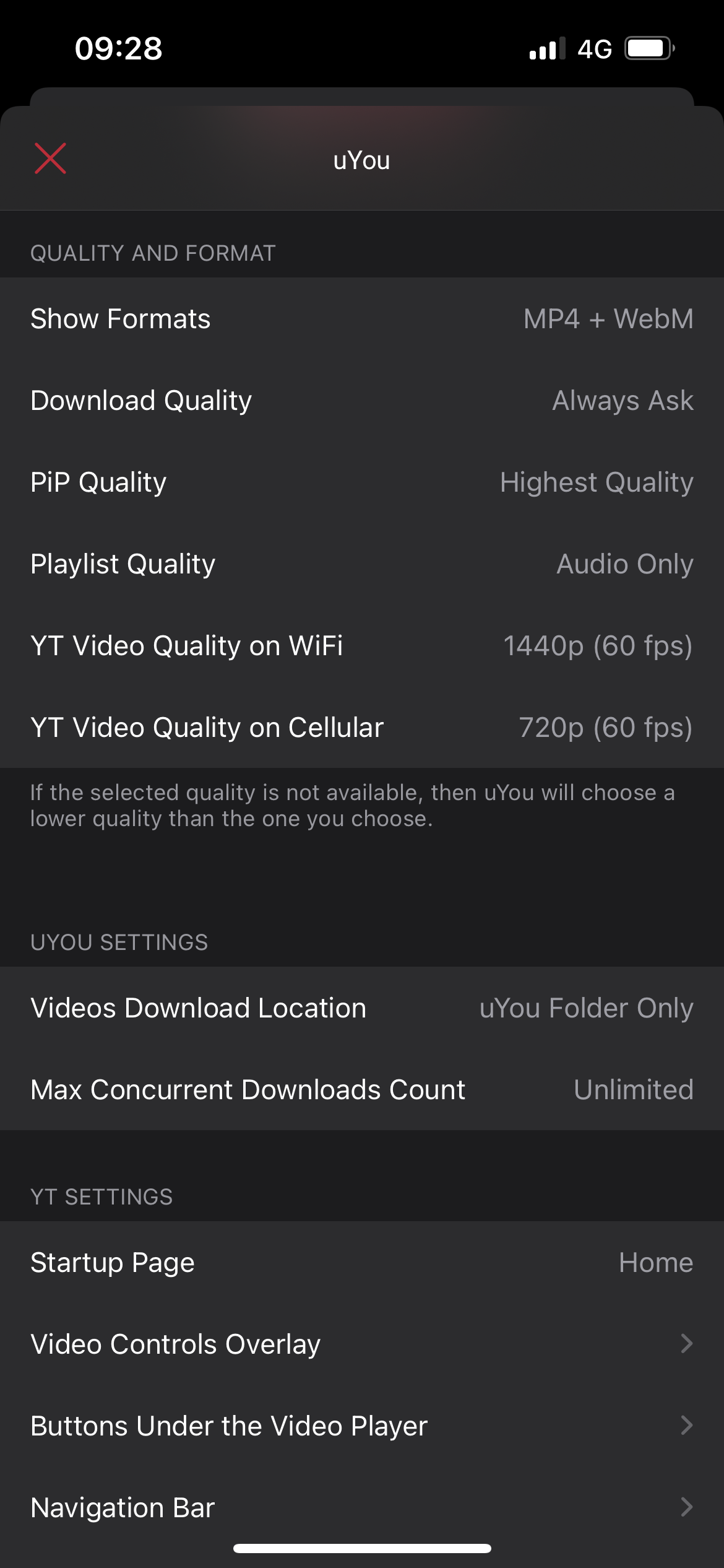 [Bug] App data keeps randomly resetting · Issue #63 · qnblackcat/uYouPlus · GitHub