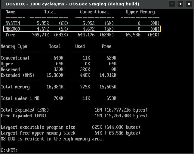 Implement NE2000 Ethernet emulation with libvdeslirp TCP/IP handling ...