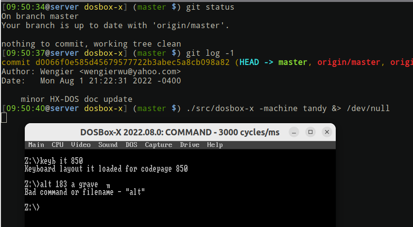 DOS fonts are broken for non-english languages for Hercules, CGA, and ...