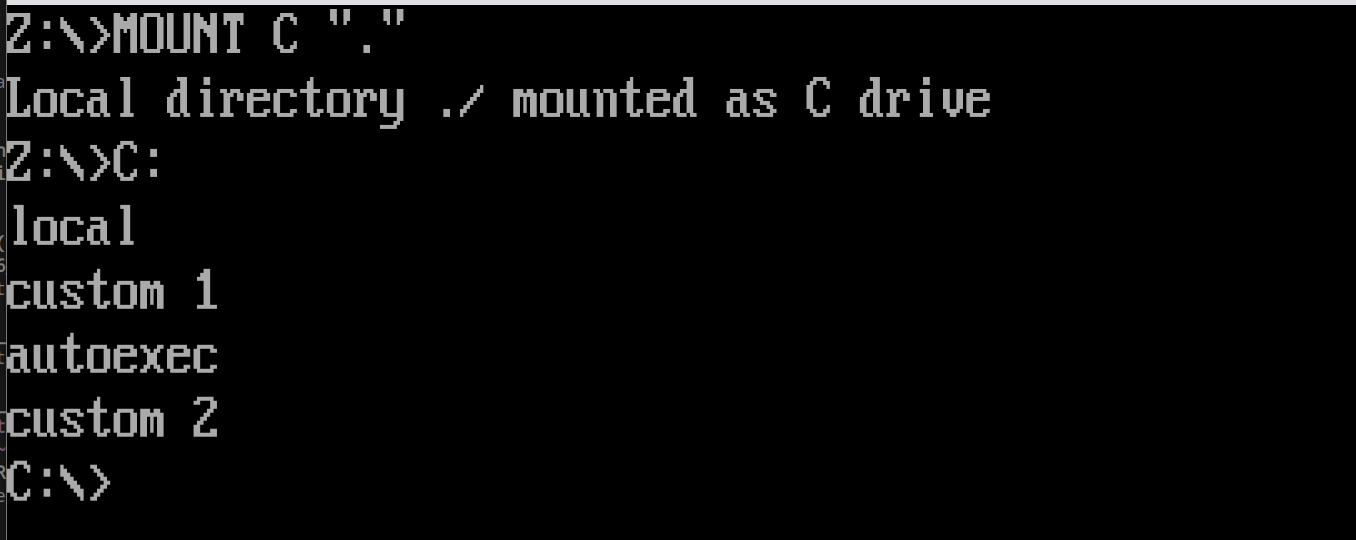 Is there a way to import a text file or "real" autoexec.bat file into ...