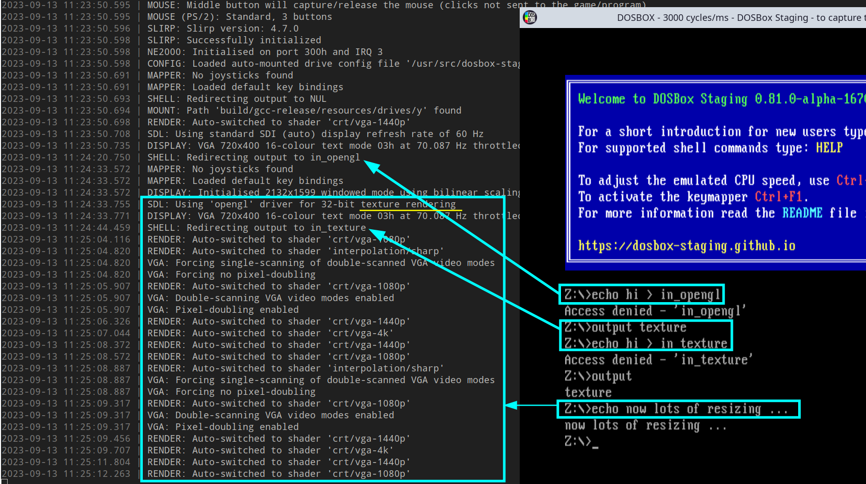 Auto Integer Scaling Affects Texture Output · Issue 2865 · Dosbox Stagingdosbox Staging · Github