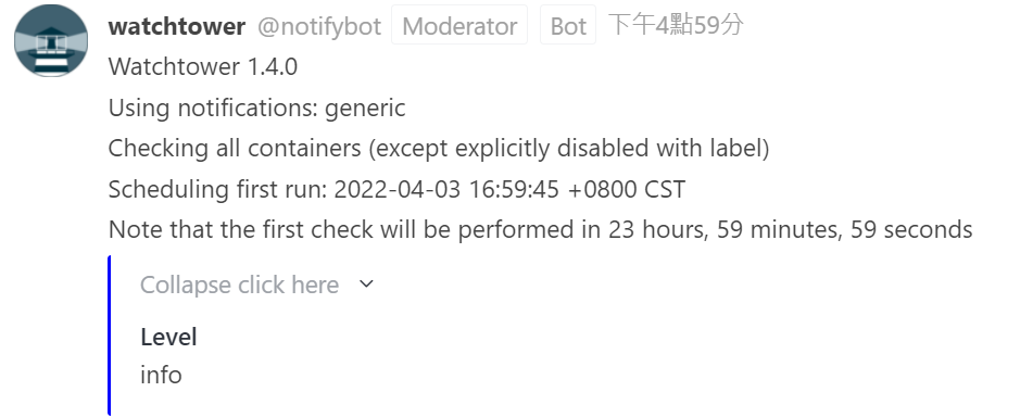 GitHub - Austinsuyoyo/rocketchat-watchtower-hook: About Rocket.Chat integrate watchtower ...