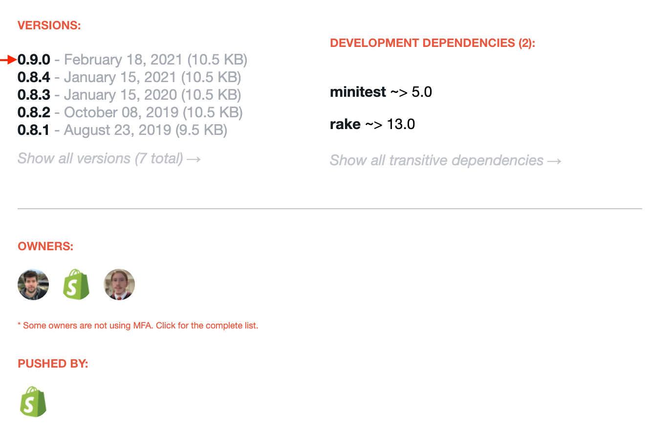 Does Not Support Non V Prefixed Tags · Issue 1140 · Shopify Shipit Engine · Github