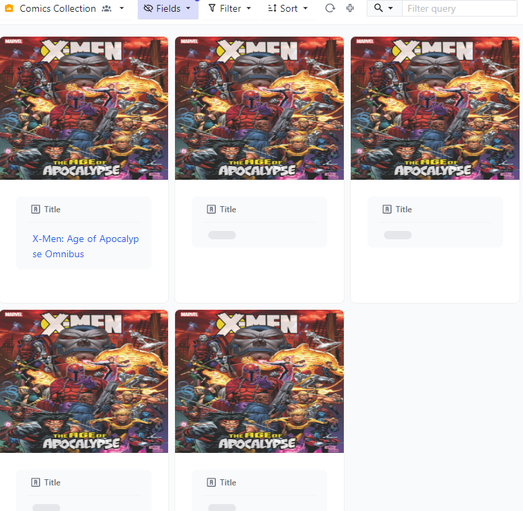 Show The Images In Gallery View At The Correct Size · Nocodb Nocodb