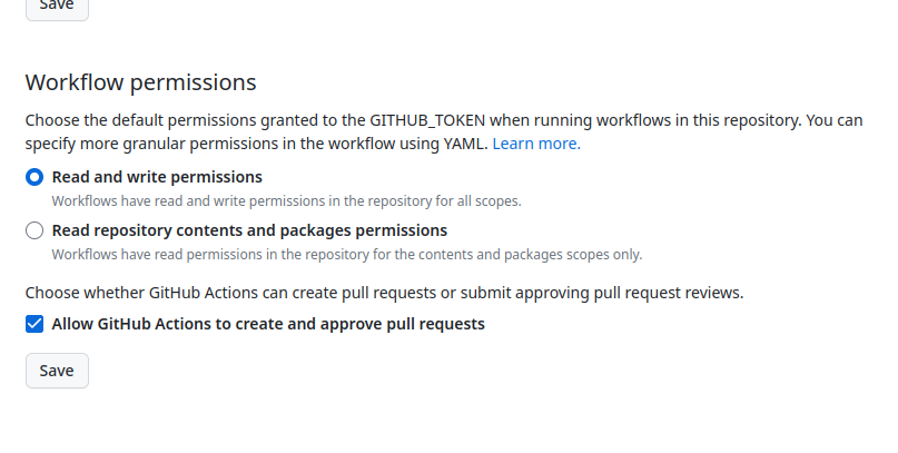 Document permissions · Issue #109 · cargo-bins/release-pr · GitHub
