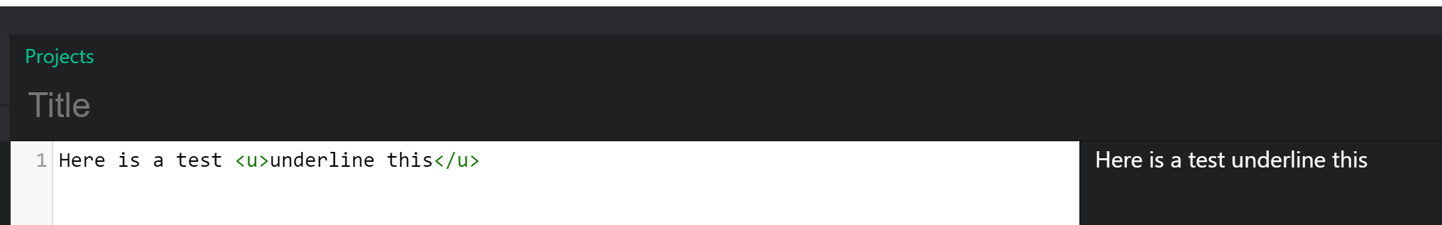 HTML underline doesn't work · Issue #386 · BoostIO/BoostNote-App · GitHub