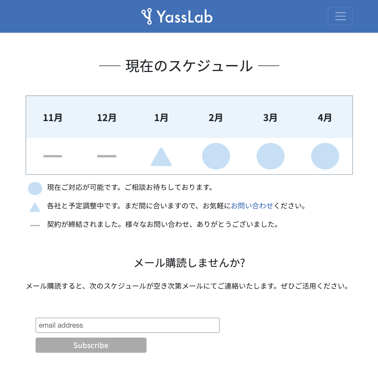 開発支援サービスのページに Waiting List を実装したい · Issue #57 · yasslab/yasslab.jp · GitHub