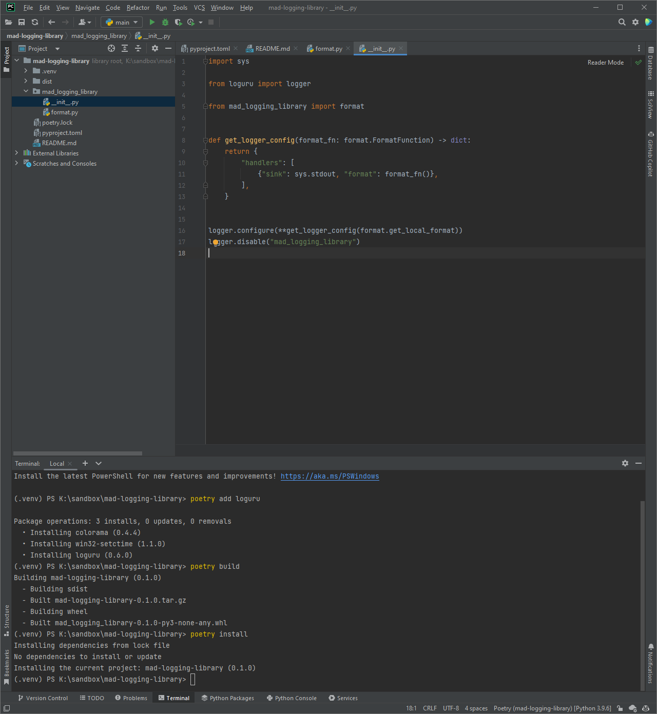[Question] Configuring loguru in a library that pre-configure main logger · Issue #656 · Delgan ...