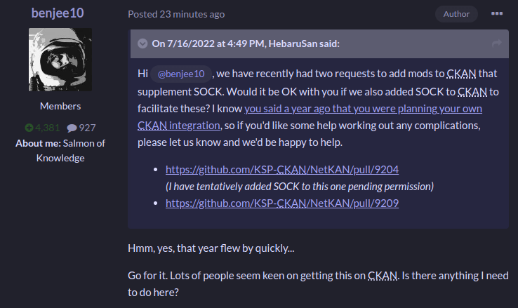 Add Space Shuttle Acessories from SpaceDock by netkan-bot · Pull Request #9204 · KSP-CKAN/NetKAN ...