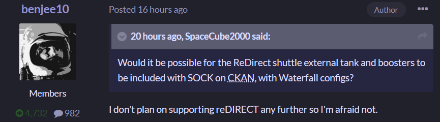 Add Space Shuttle Acessories from SpaceDock by netkan-bot · Pull Request #9204 · KSP-CKAN/NetKAN ...