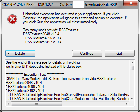 "Too many mods provide Scatterer-sunflare" · Issue #2254 · KSP-CKAN ...