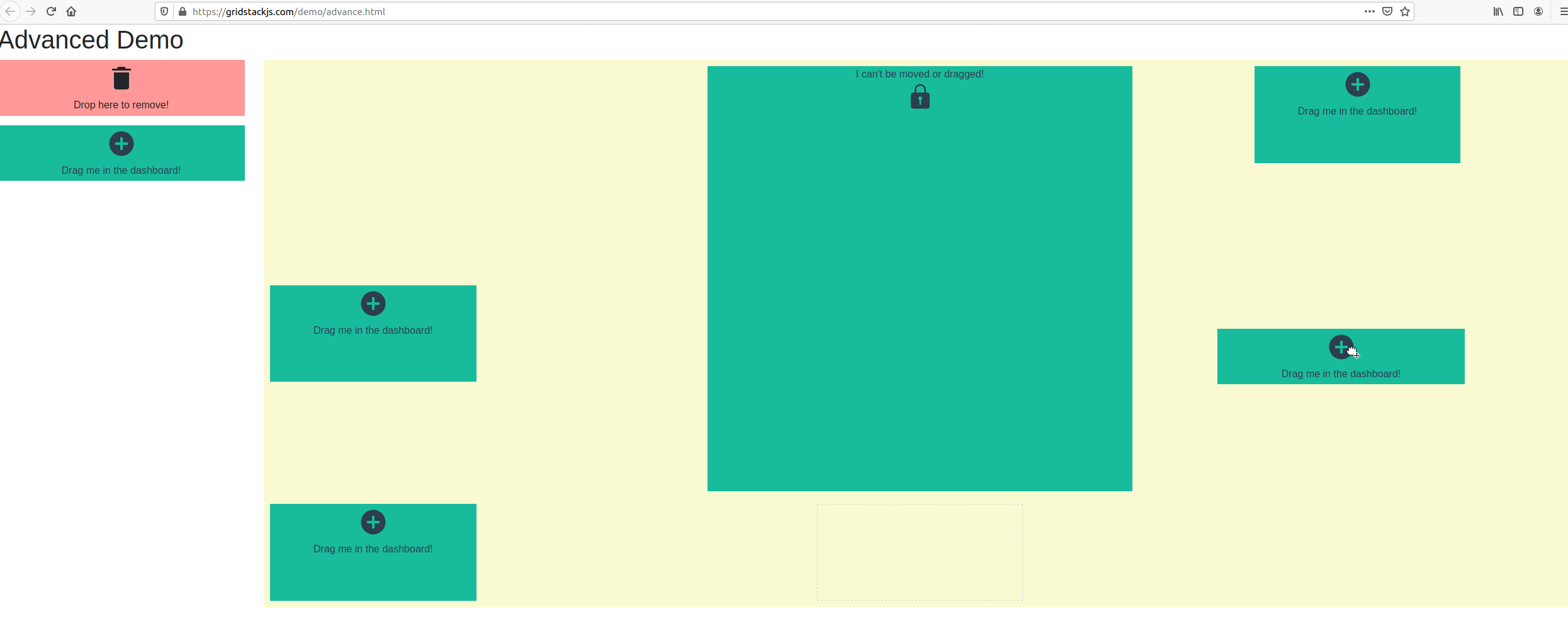 Firefox: [3.3.0] Widget outline not rendering under cursor when dragging new widget on grid ...